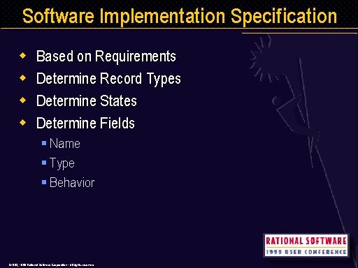 Software Implementation Specification